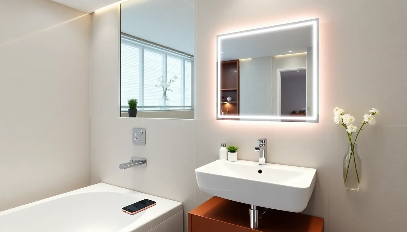 Smart Mirror Display: Transform Your Morning Routine with High-Tech ...